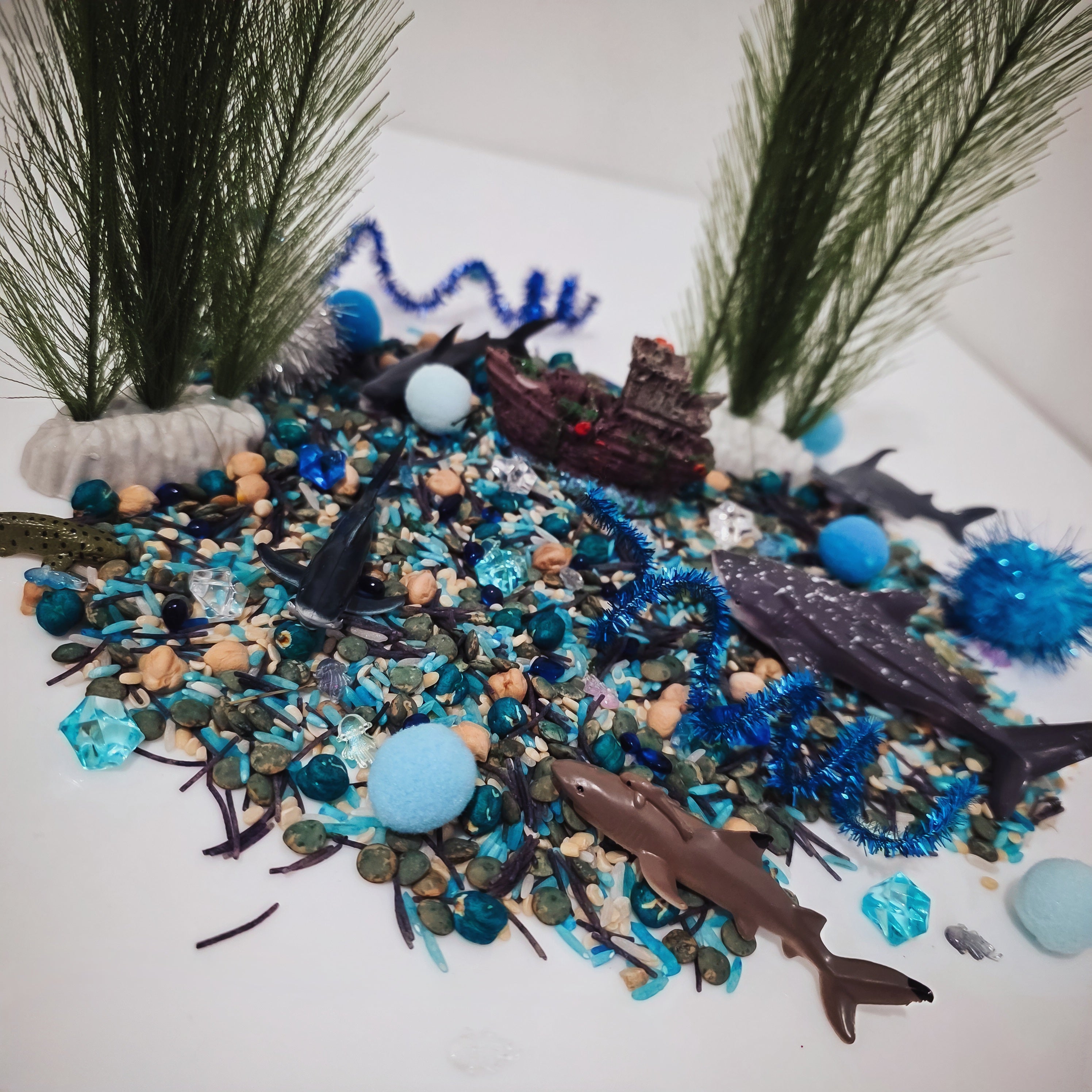 Shark Den – Messy Magic by Jess